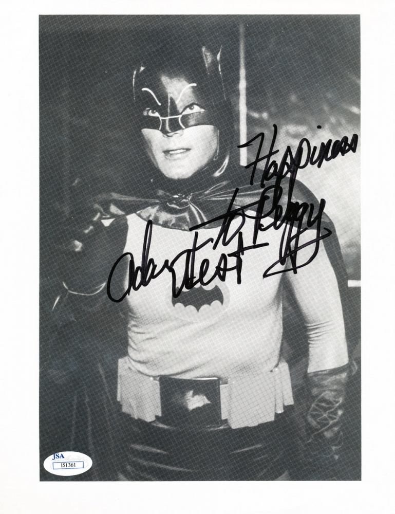 Adam West Signed Batman 8x10 Photo (JSA COA) | Pristine Auction