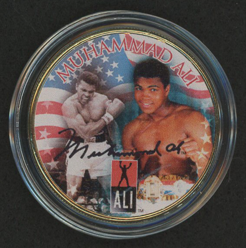 Muhammad Ali Colorized Coin | Pristine Auction