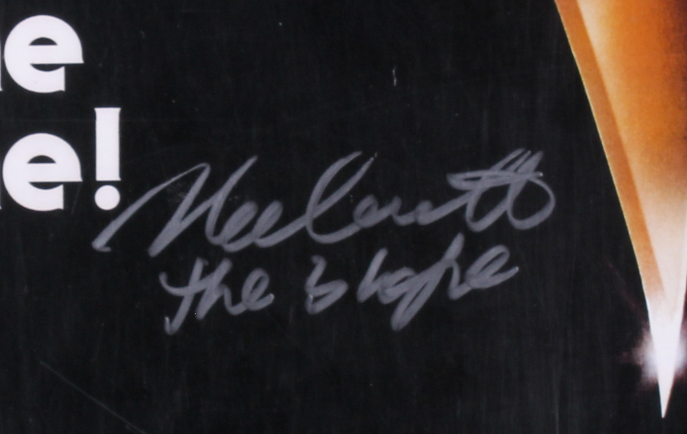 Nick Castle Signed "Halloween" 24x36 Movie Poster Inscribed "The Shape ...