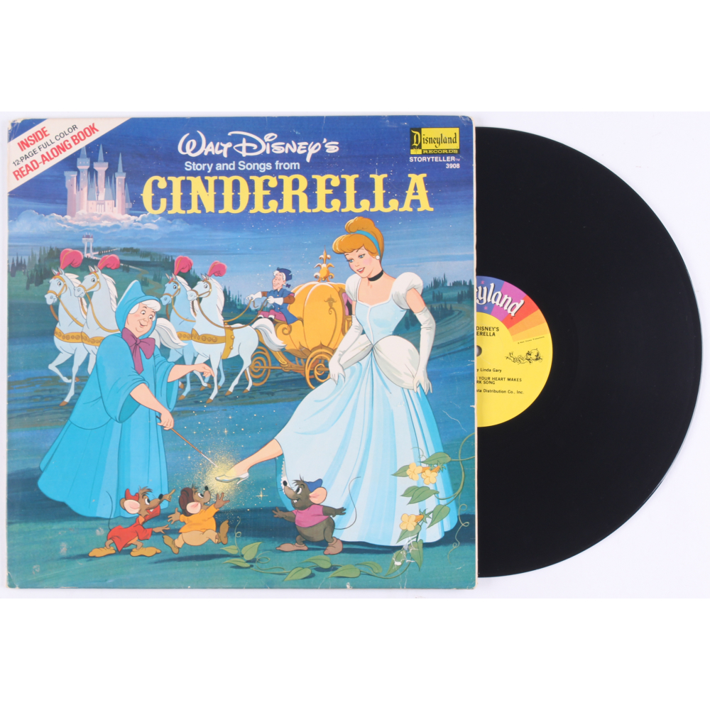 Walt Disney's "Cinderella" Vinyl Record Album | Pristine Auction