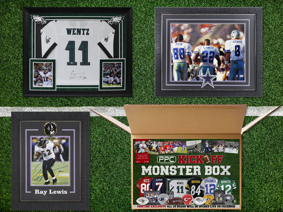 PPC "Kickoff Monster Box” Football Mystery Box – 4 Premium Hits Per Box ...