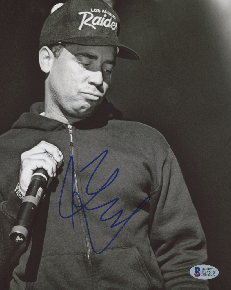 DJ Yella Signed 8x10 Photo (Beckett COA) | Pristine Auction