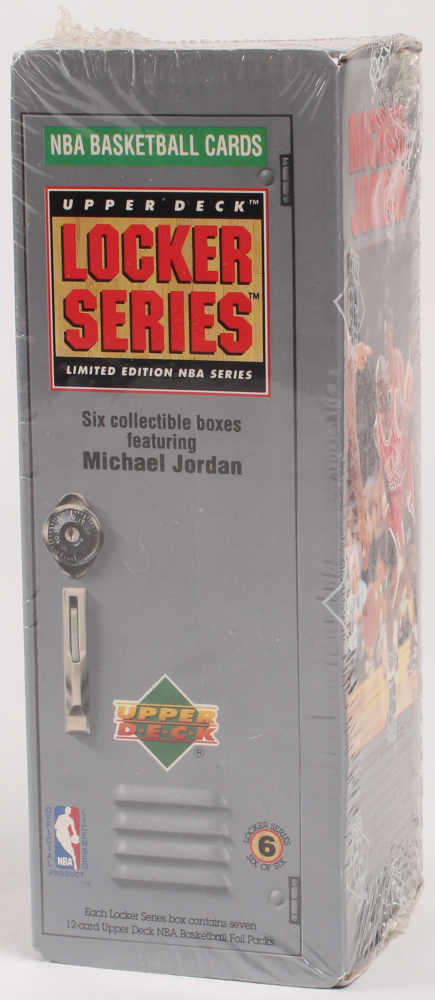 1991 Upper Deck NBA Michael Jordan Locker Series Unopened Box with (7 ...