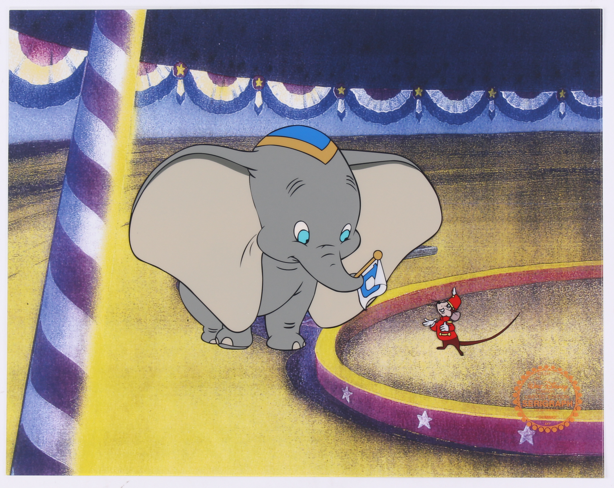 Walt Disney's "Dumbo" LE 11x14 Animation Serigraph Cel | Pristine Auction