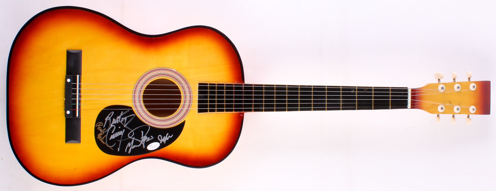 The Guess Who Full-Size Acoustic Guitar Band-Signed by (4) with Burton ...