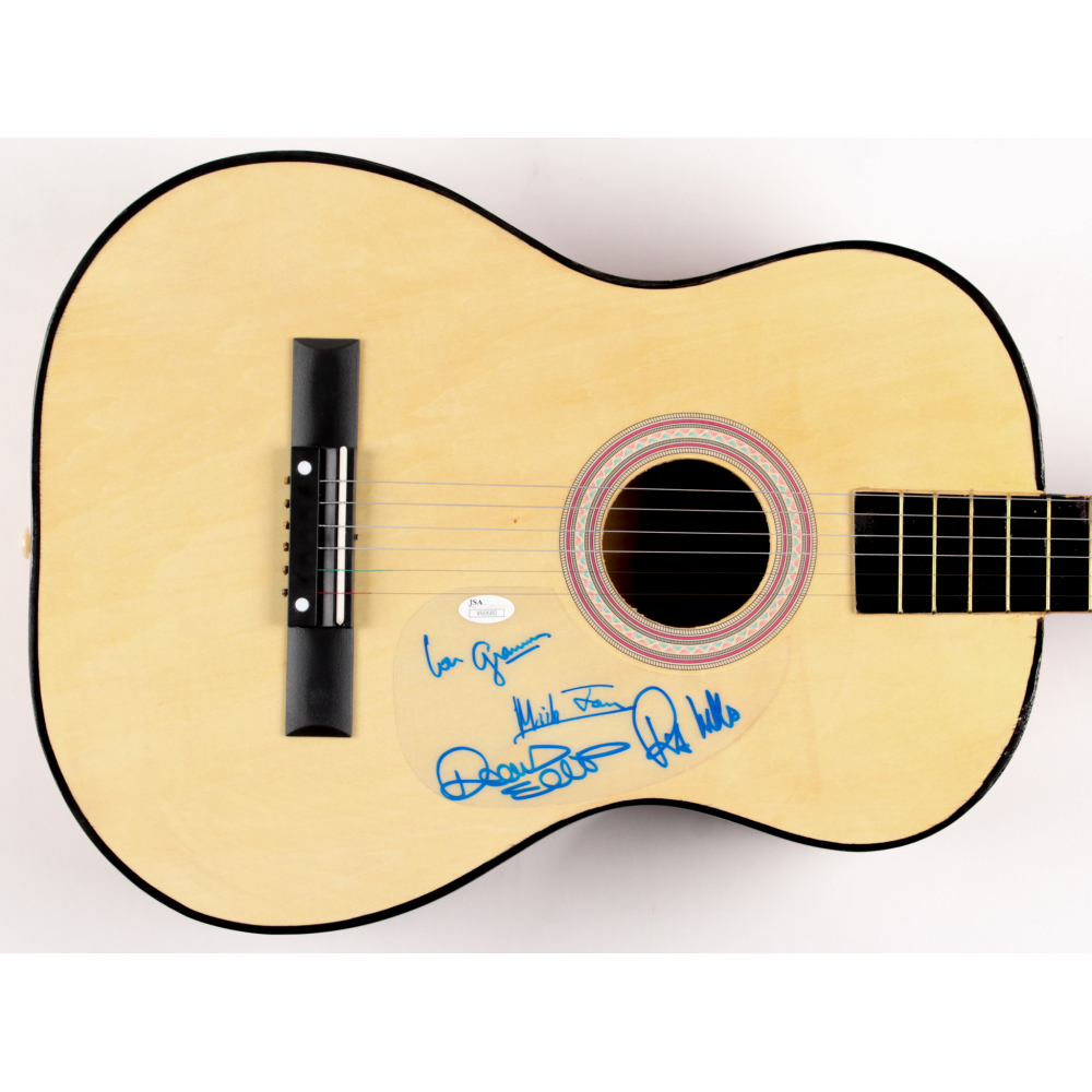 Foreigner Full-Size Acoustic Guitar Band-Signed by (4) with Lou Gramm ...