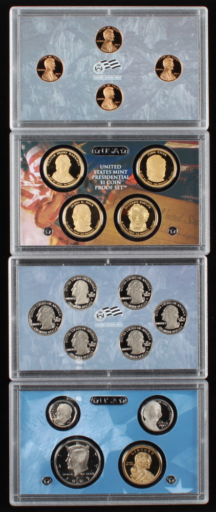 2009 United States Mint Silver Proof Set with (18) Coins | Pristine Auction