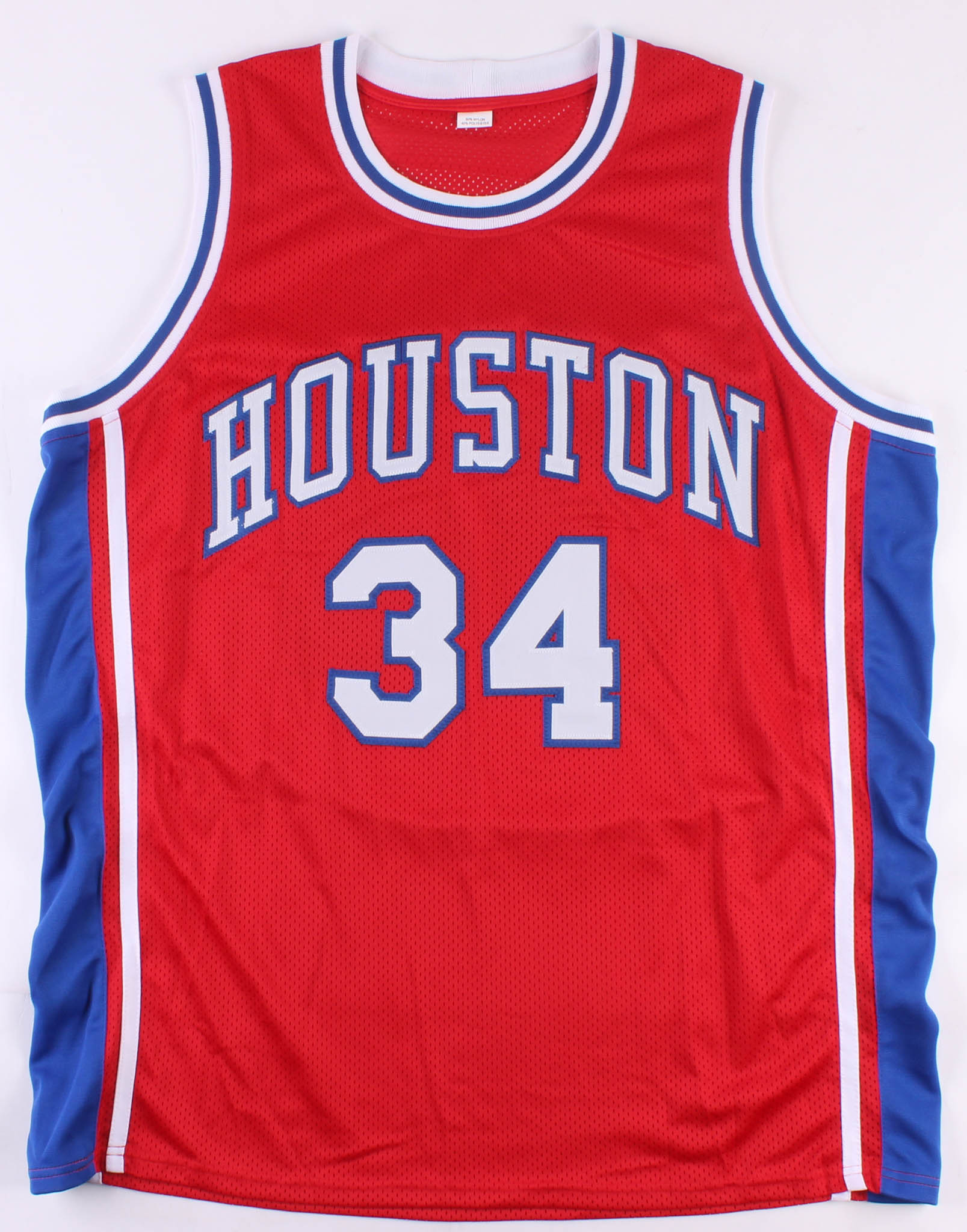 Hakeem Olajuwon Signed Houston Cougars Jersey (JSA COA) | Pristine Auction