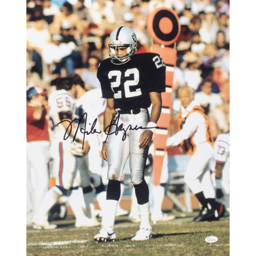 Mike Haynes Signed Raiders 16x20 Photo (JSA) | Pristine Auction