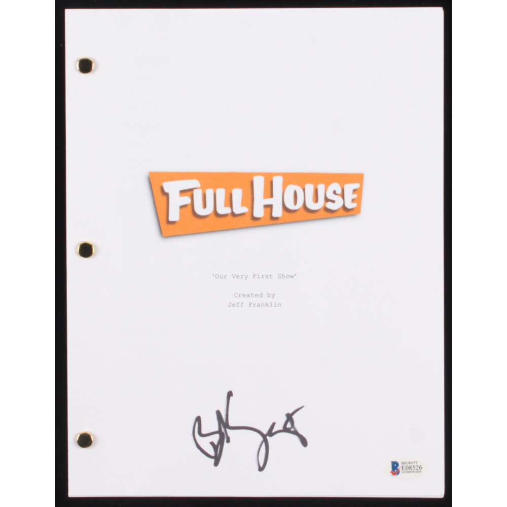 Bob Saget Signed "Full House: Our Very First Show" Full Episode Script ...