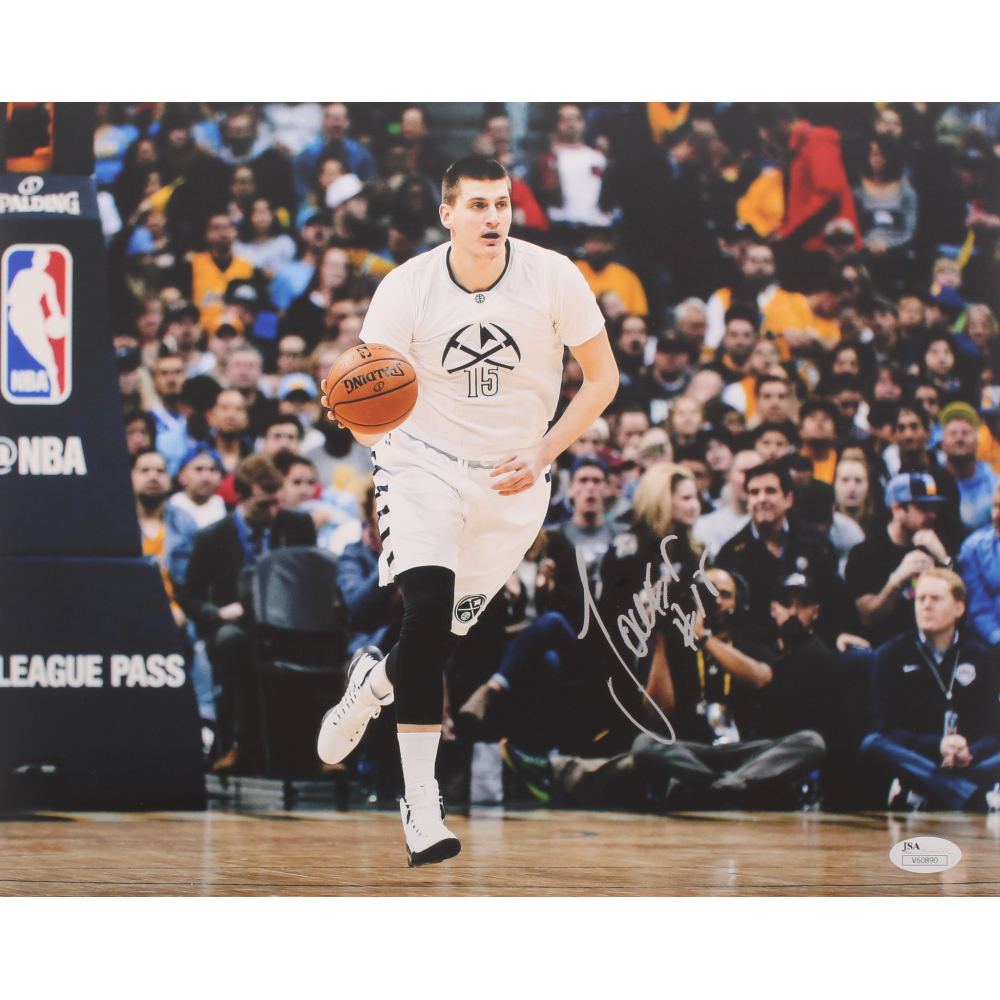 Nikola Jokic Signed Nuggets 11x14 Photo Inscribed "The Joker" (JSA COA ...