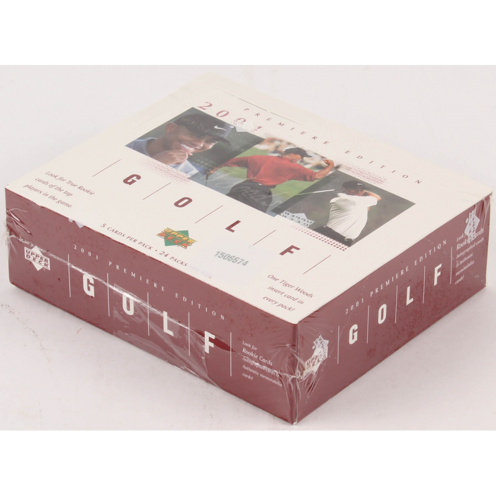 2001 Upper Deck Golf Retail Box of (24) Packs | Pristine Auction