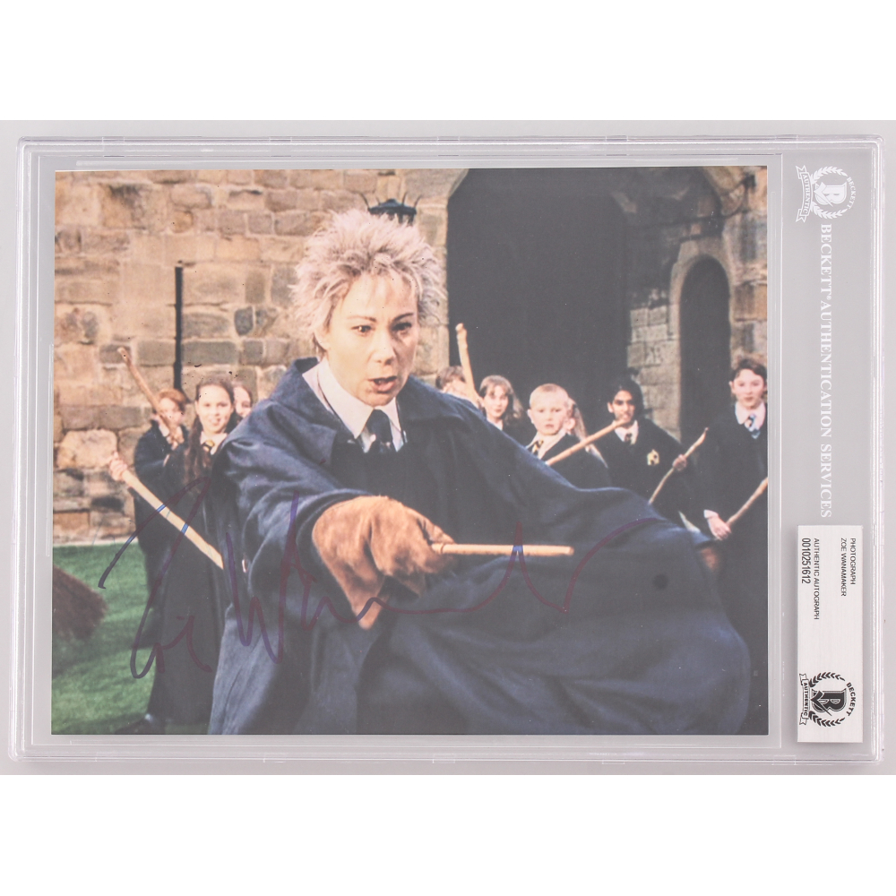 Zoe Wanamaker Signed "Harry Potter and the Sorcerer's Stone" 8x10 Photo ...