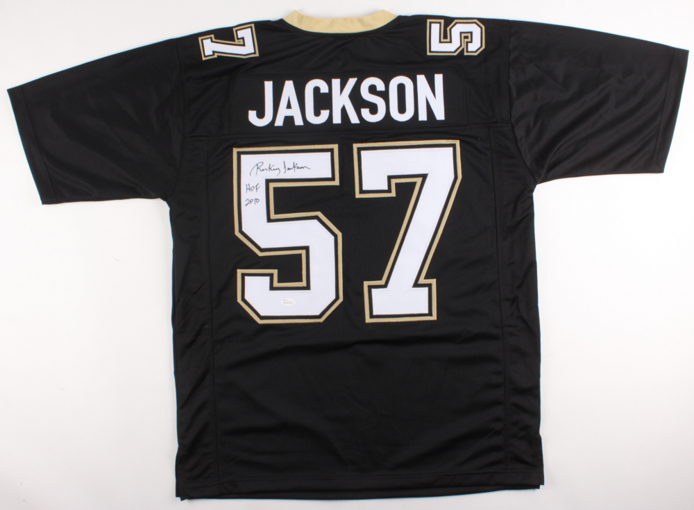 Rickey Jackson Signed Jersey Inscribed "HOF 2010" (JSA COA) | Pristine ...