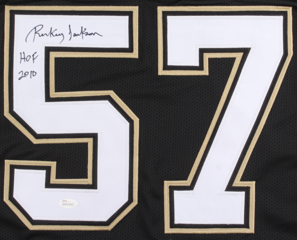 Rickey Jackson Signed Jersey Inscribed "HOF 2010" (JSA COA) | Pristine ...