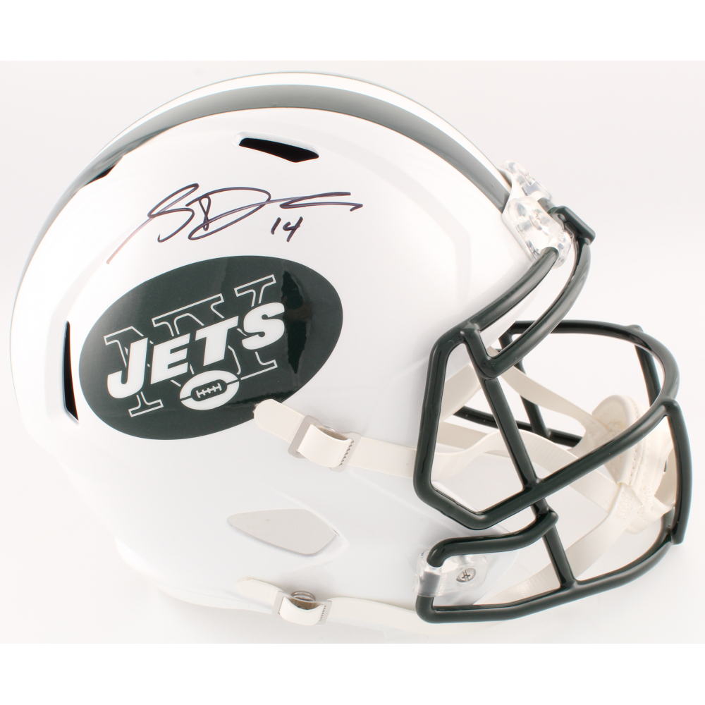 Sam Darnold Signed Jets Full-Size Speed Helmet (JSA COA) | Pristine Auction