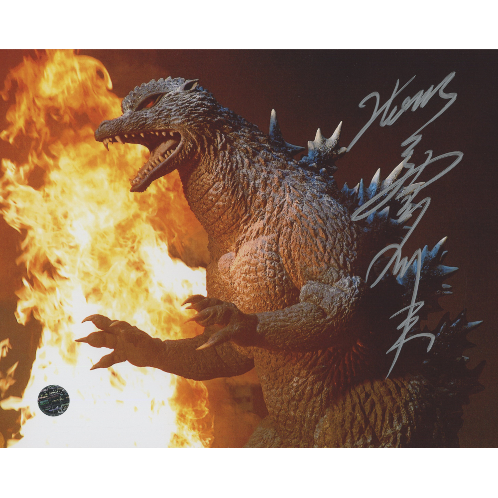 Tsutomu Kitagawa Signed "Godzilla 2000" 8x10 Photo (Legends COA ...