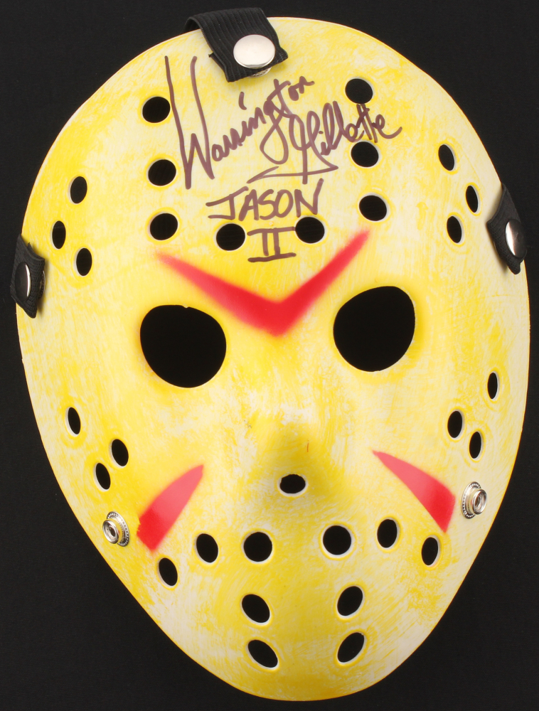 Warrington Gillette Signed "Friday the 13th Part 2" Mask Inscribed ...