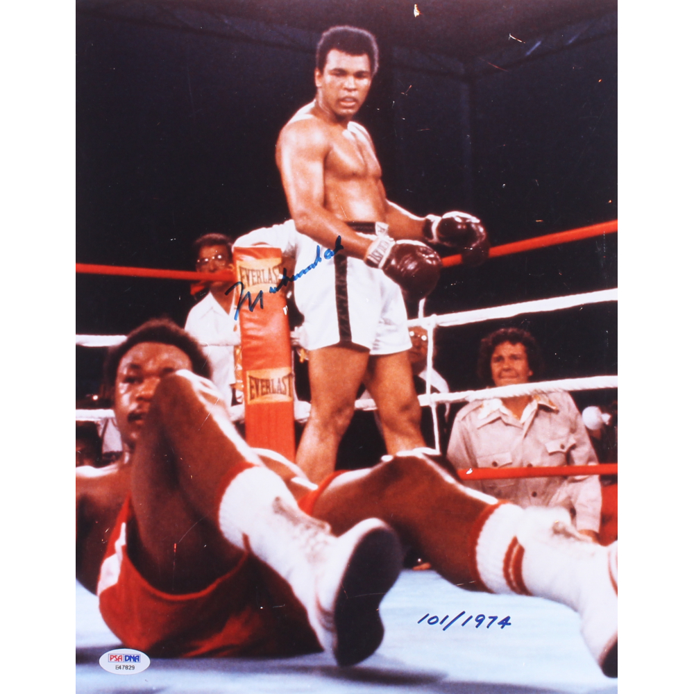 Muhammad Ali Signed Boxing LE 11x14 Photo (PSA Hologram) | Pristine Auction