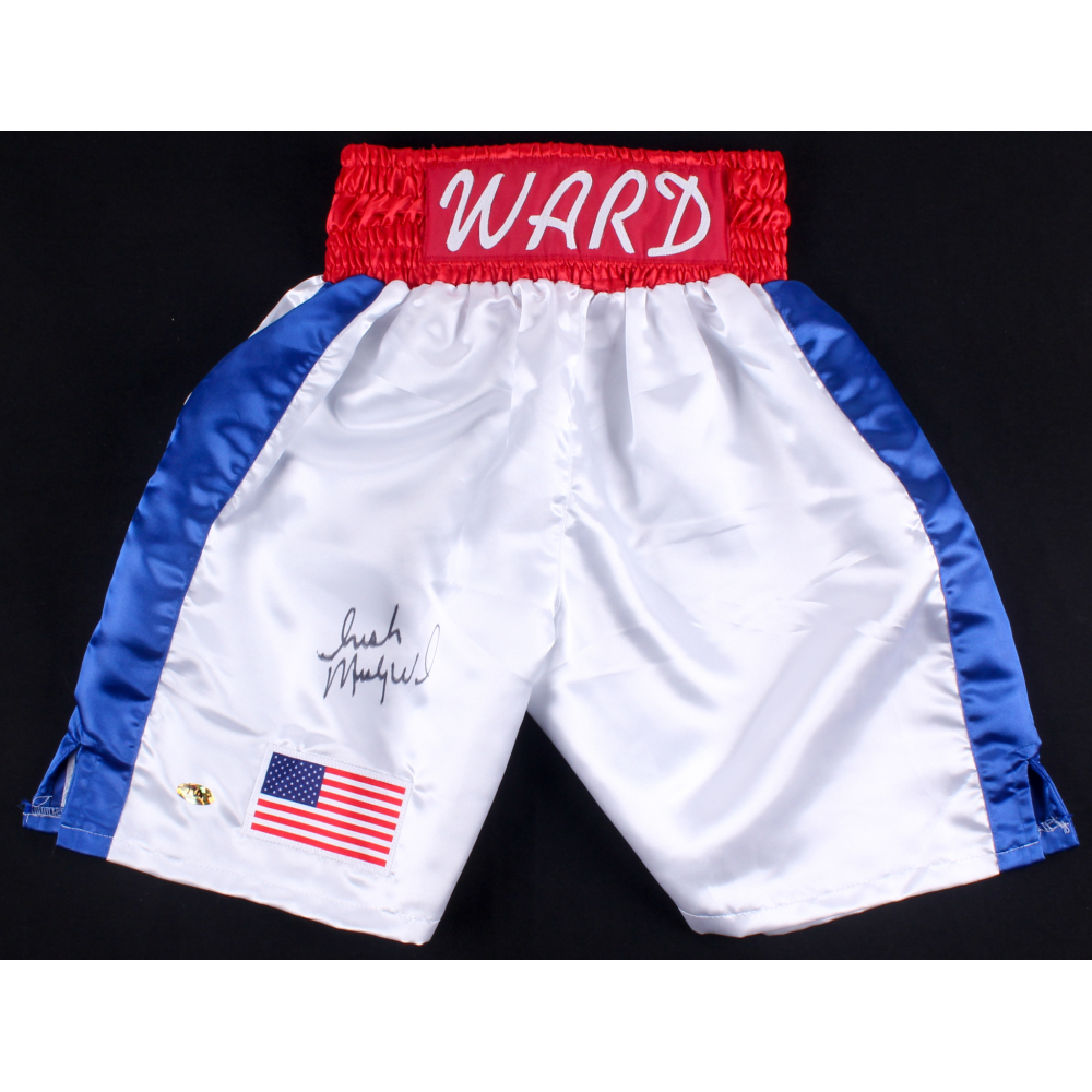 "Irish" Micky Ward Signed Boxing Trunks (MAB Hologram) | Pristine Auction
