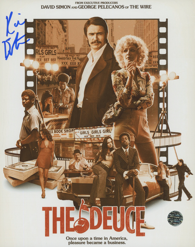 Kim Director Signed "The Deuce" 8x10 Photo (Legends COA) | Pristine Auction