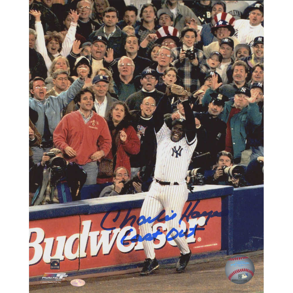 Charlie Hayes Signed Yankees 8x10 Photo Inscribed "Last Out" (Mead ...