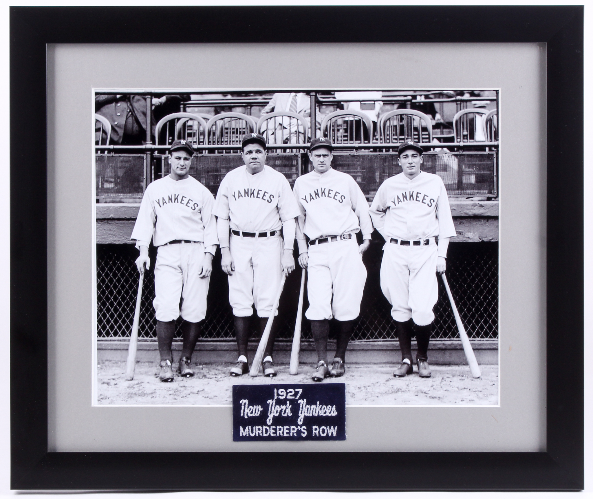 Yankee Fathers Day Gifts New York Yankees 1927 Murderer'S Row Lineup ...