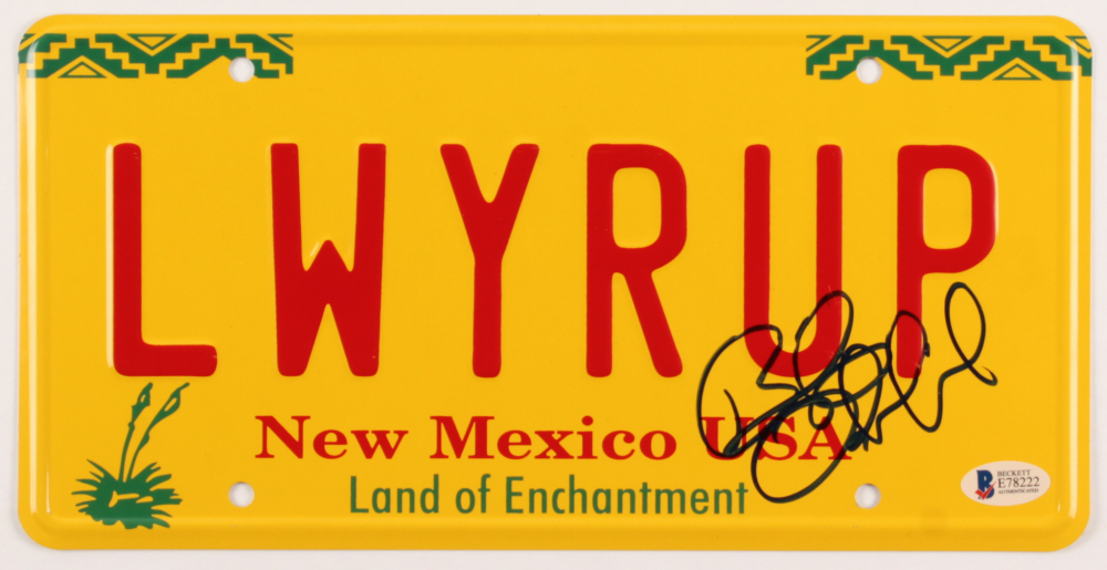 Bob Odenkirk Signed "Better Call Saul" New Mexico License Plate ...