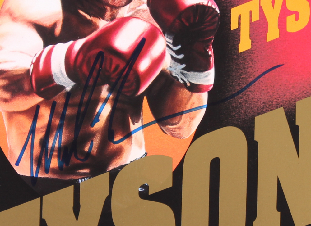 Mike Tyson Signed Official 1990 Fight Program | Pristine Auction
