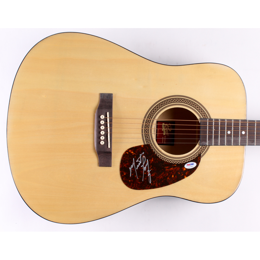 Meat Loaf Signed Acoustic Guitar (PSA COA) | Pristine Auction