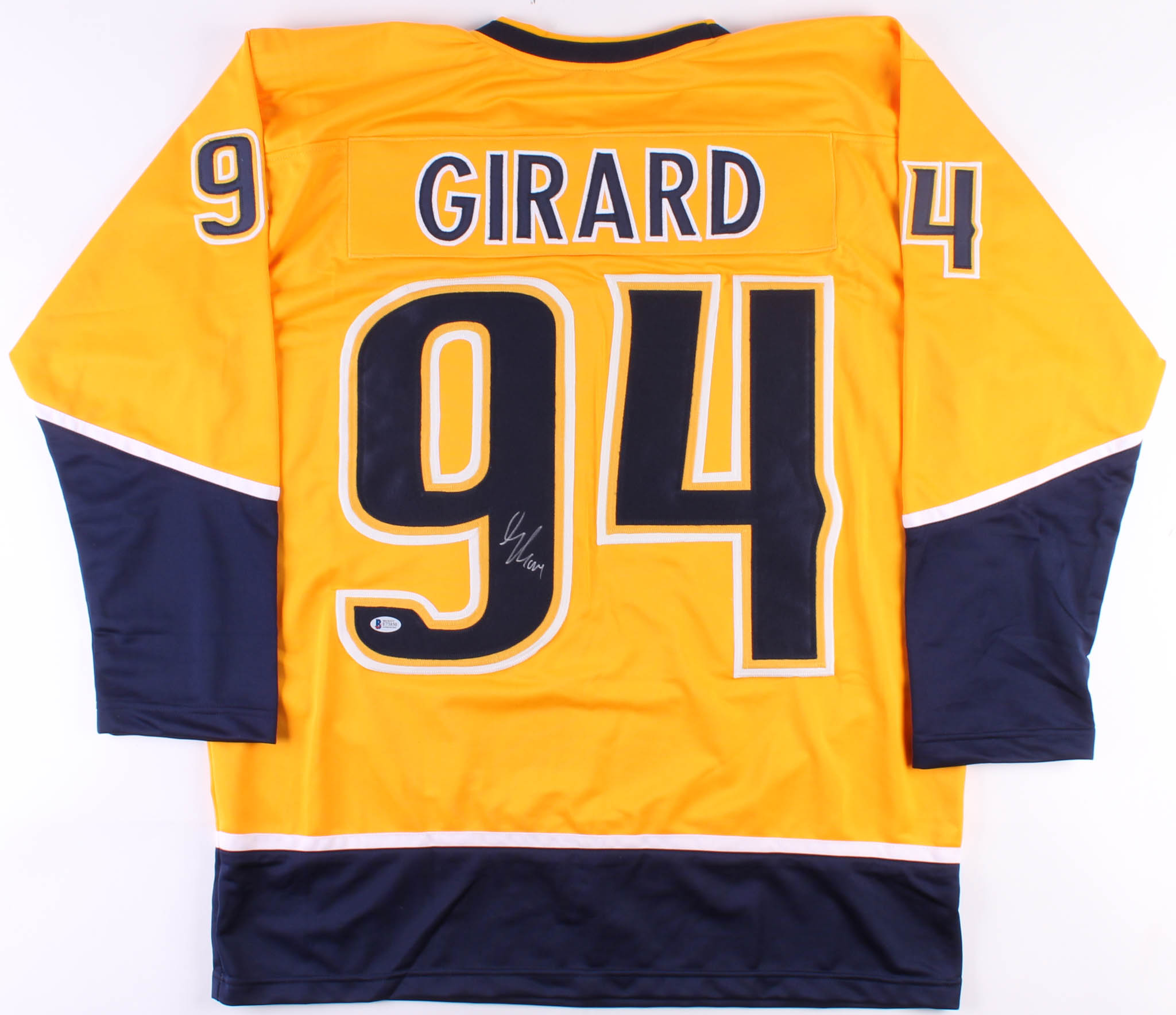 Samuel Girard Signed Predators Jersey (Beckett COA) | Pristine Auction
