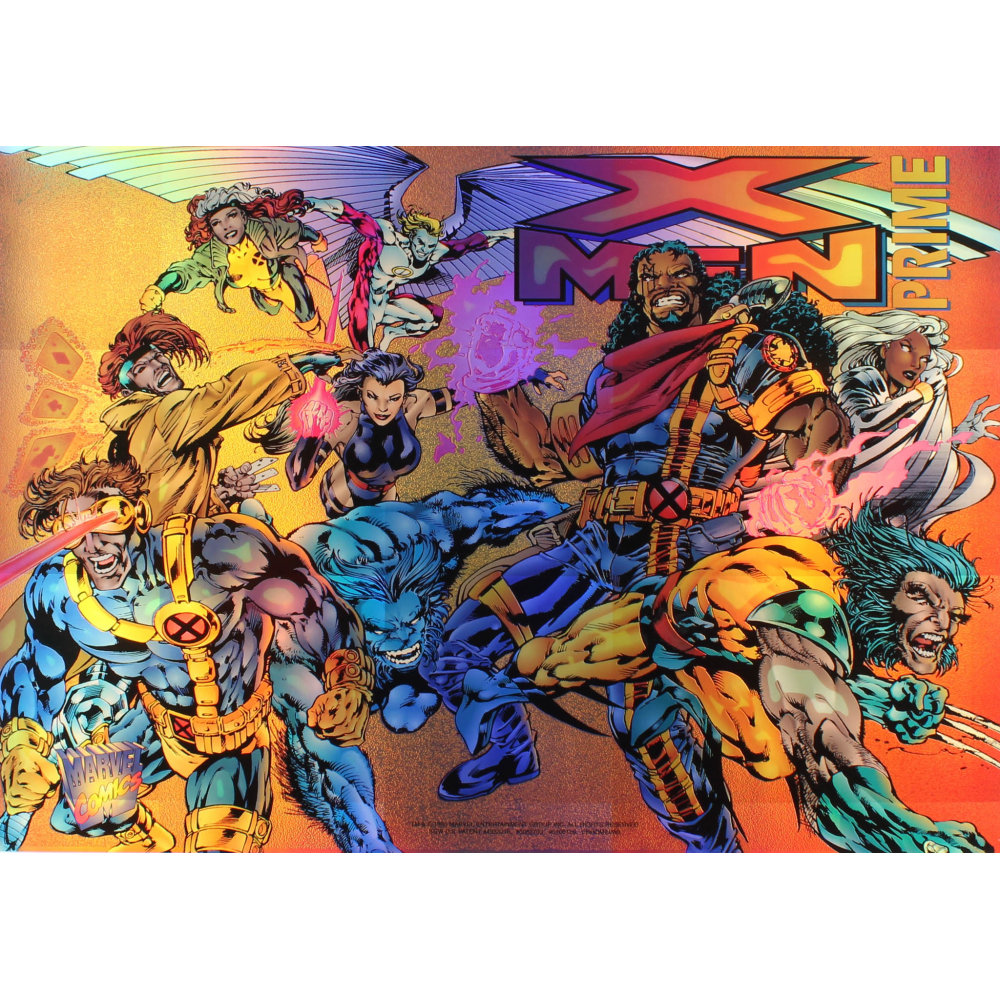 1995 Marvel "X-Men Prime" 19x27 Chromium Poster | Pristine Auction