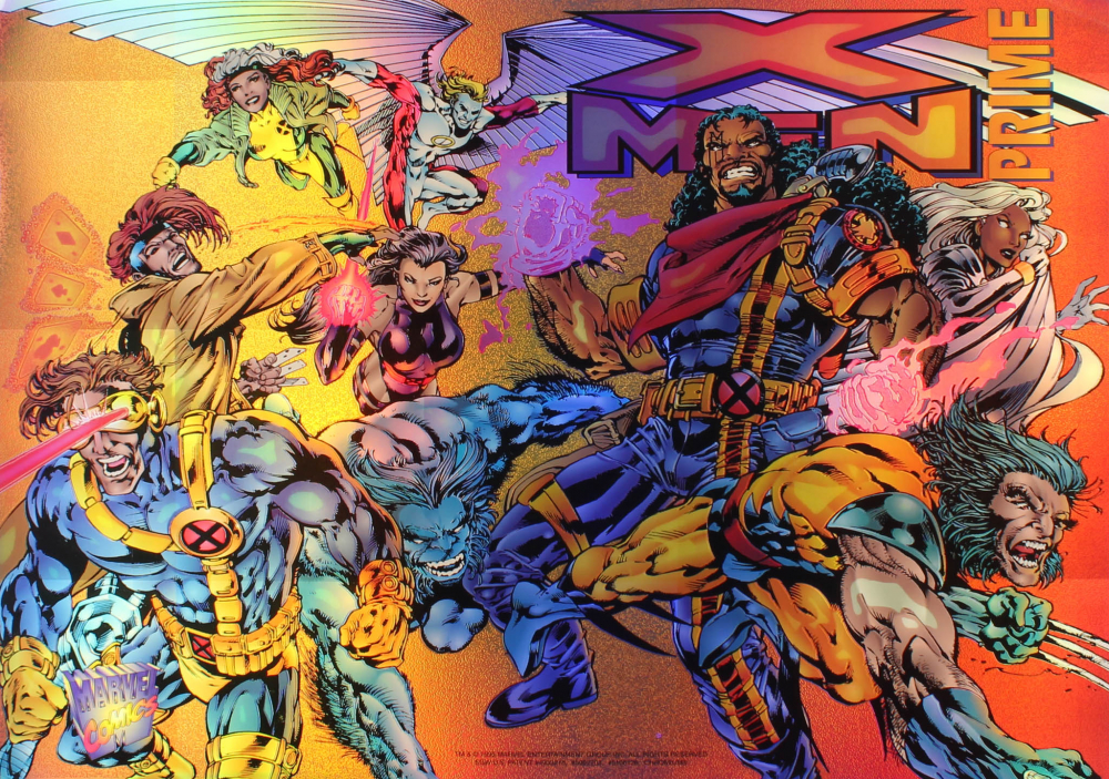 1995 Marvel "X-Men Prime" 19x27 Chromium Poster | Pristine Auction
