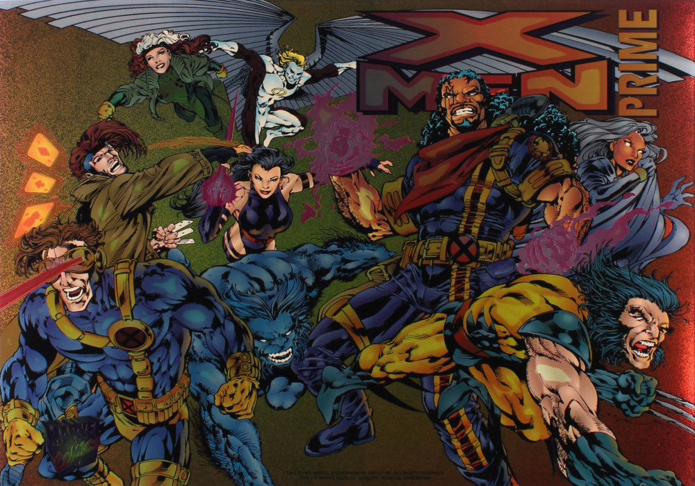 1995 Marvel "X-Men Prime" 19x27 Chromium Poster | Pristine Auction