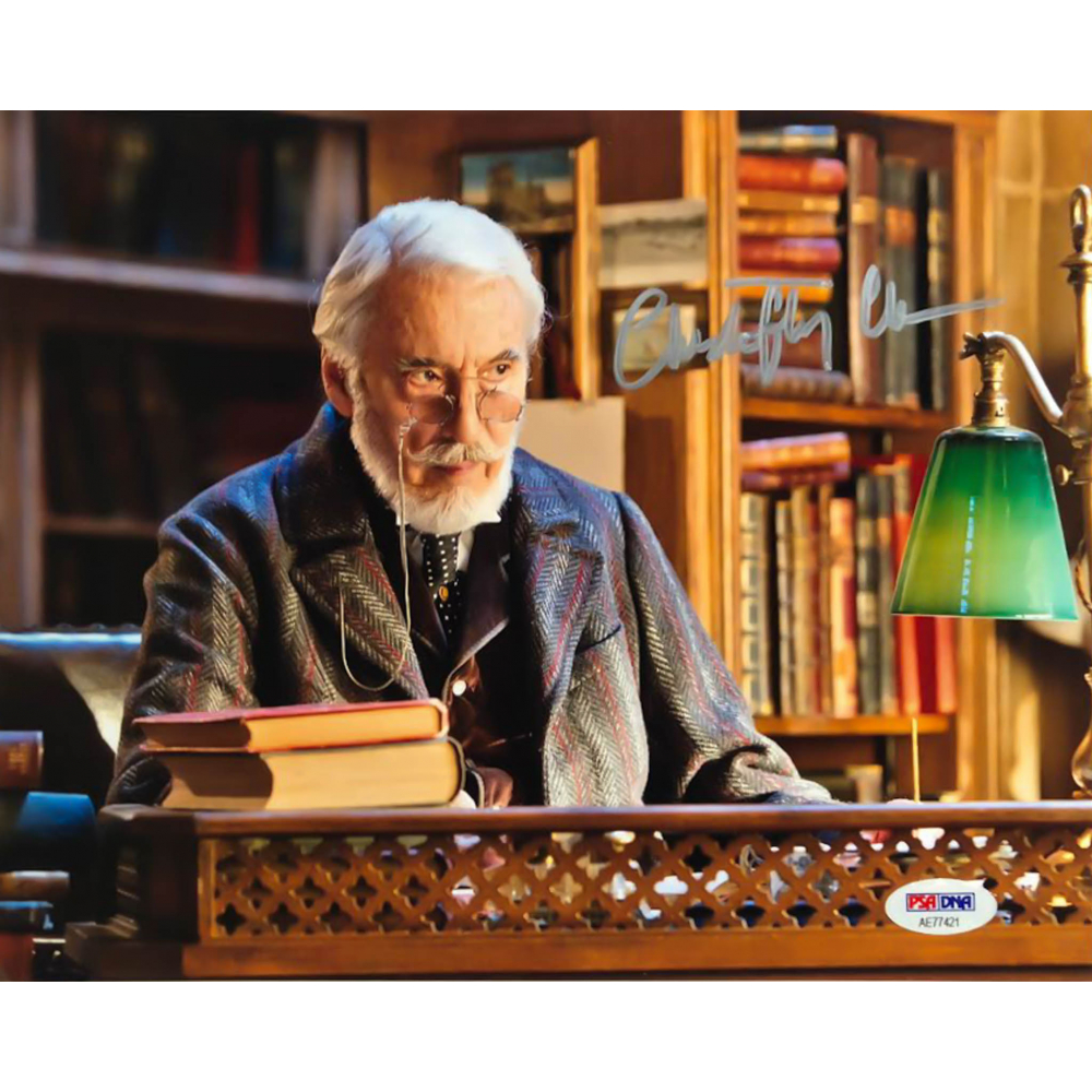 Christopher Lee Signed "Hugo" 8x10 Photo (PSA COA) | Pristine Auction