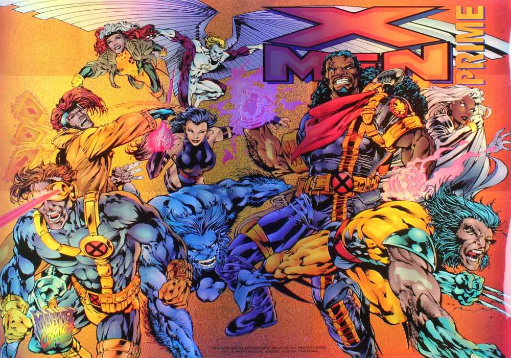 1995 Marvel "X-Men Prime" 19x27 Chromium Poster | Pristine Auction