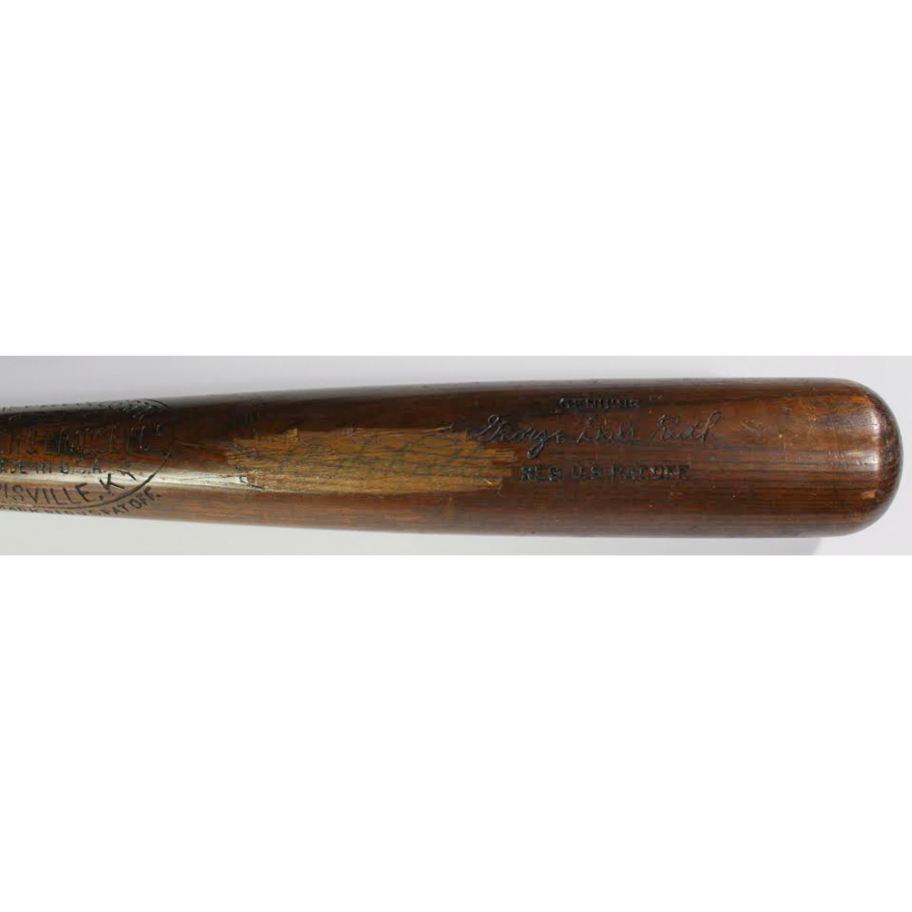 Babe Ruth Signed Hillerich & Bradsby Baseball Bat (JSA LOA) | Pristine ...