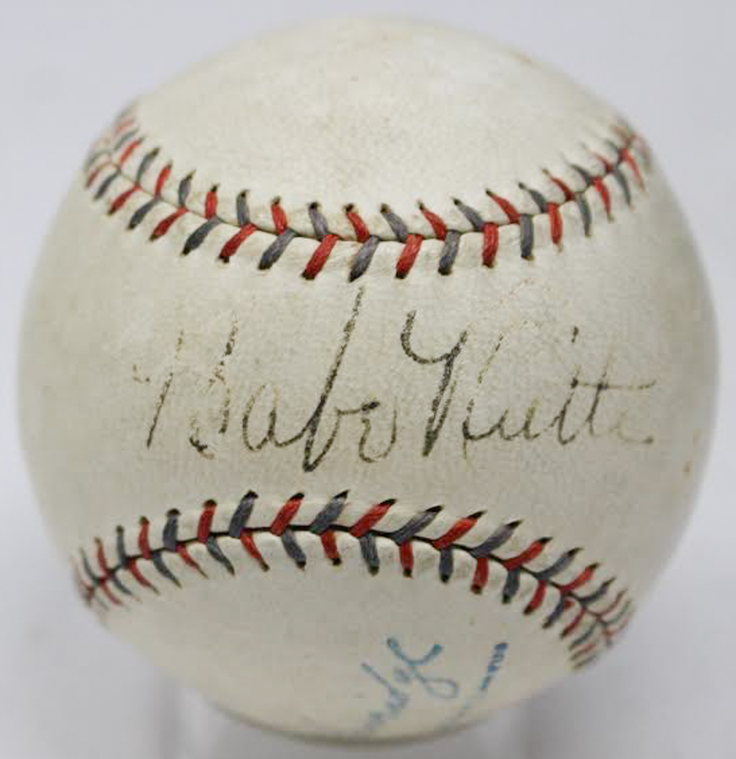 Babe Ruth, Lou Gehrig & Walter Johnson Signed OAL Baseball (PSA LOA ...