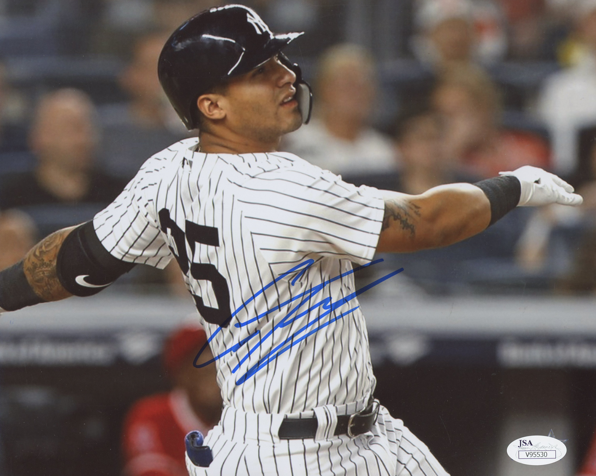 Gleyber Torres Signed Yankees "Grand Slam" 8x10 Photo (JSA COA) | Pristine Auction