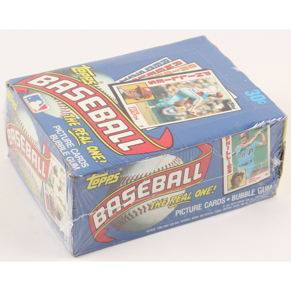 1984 Topps Baseball Wax Box of (36) Packs | Pristine Auction