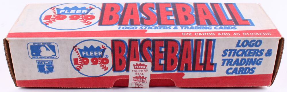 1990 Fleer Complete Set of (672) Baseball Cards | Pristine Auction