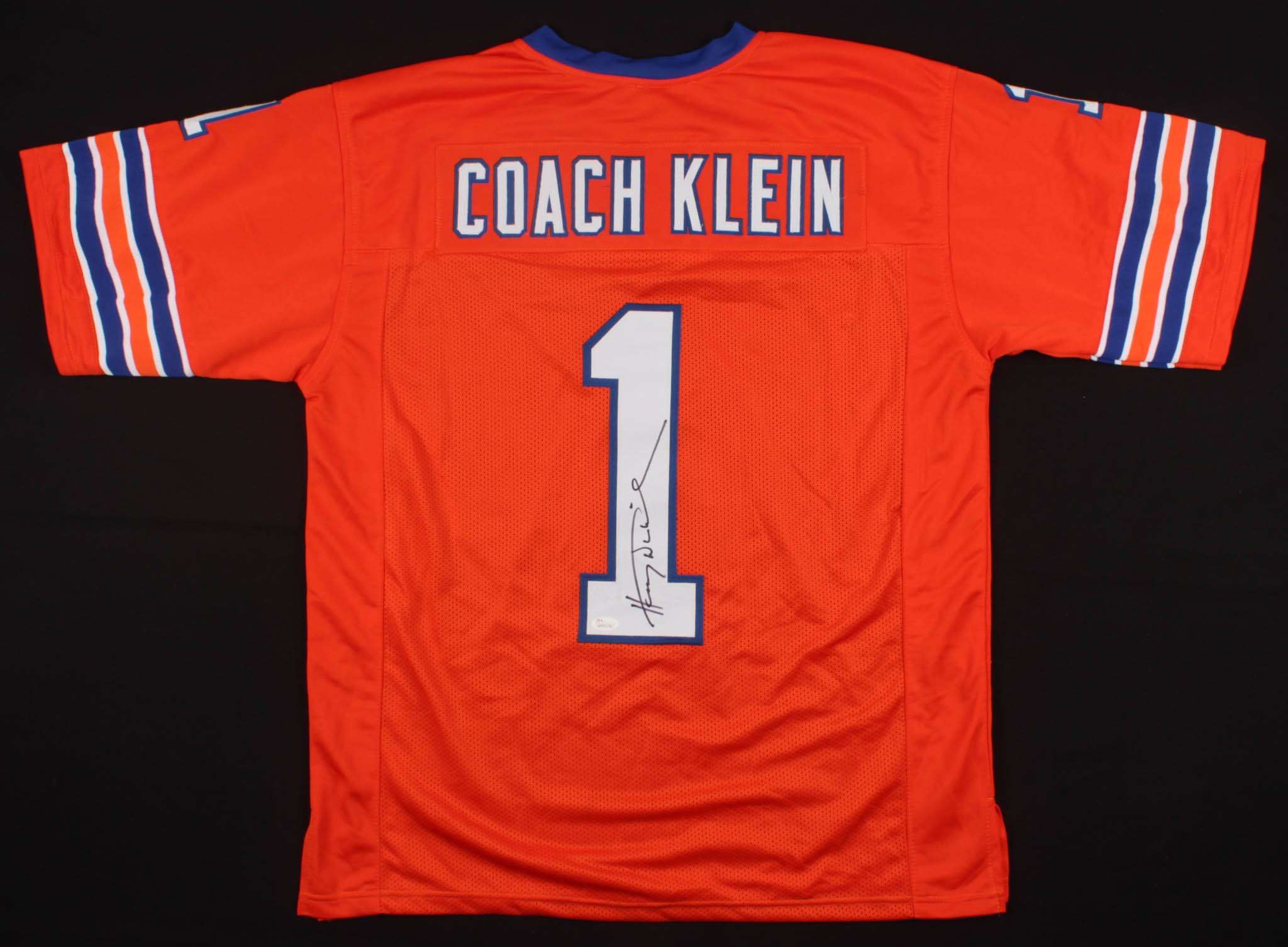 Henry Winkler Signed "The Waterboy" Coach Klein Football Jersey (JSA ...