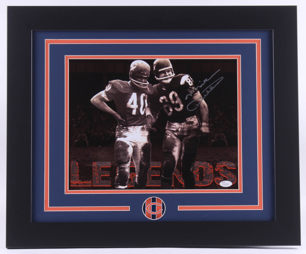 Mike Ditka Signed Bears "Legends" 19.5x23.5 Custom Framed Photo Display ...