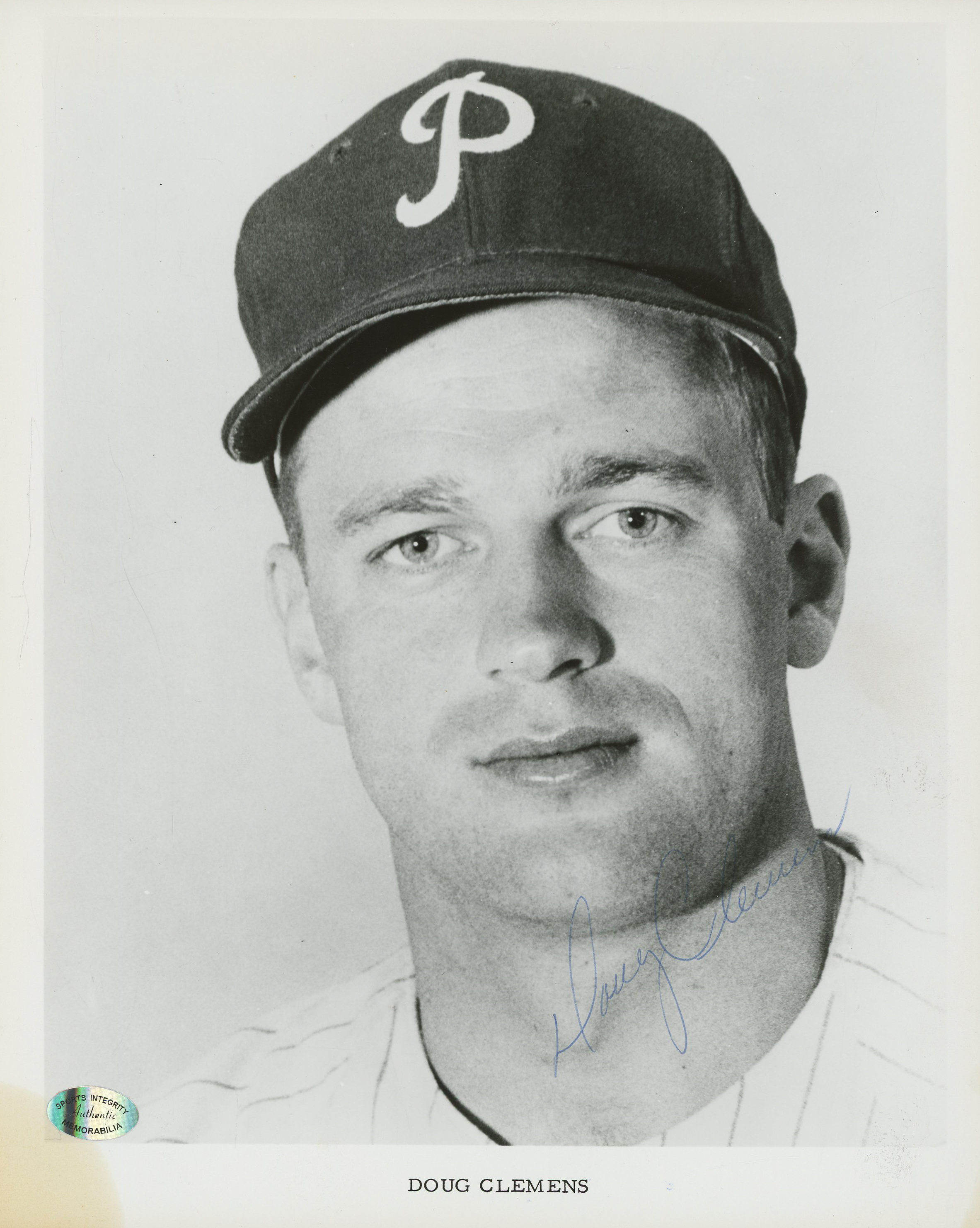Doug Clemens Signed Phillies 8x10 Photo (Sports Integrity COA ...