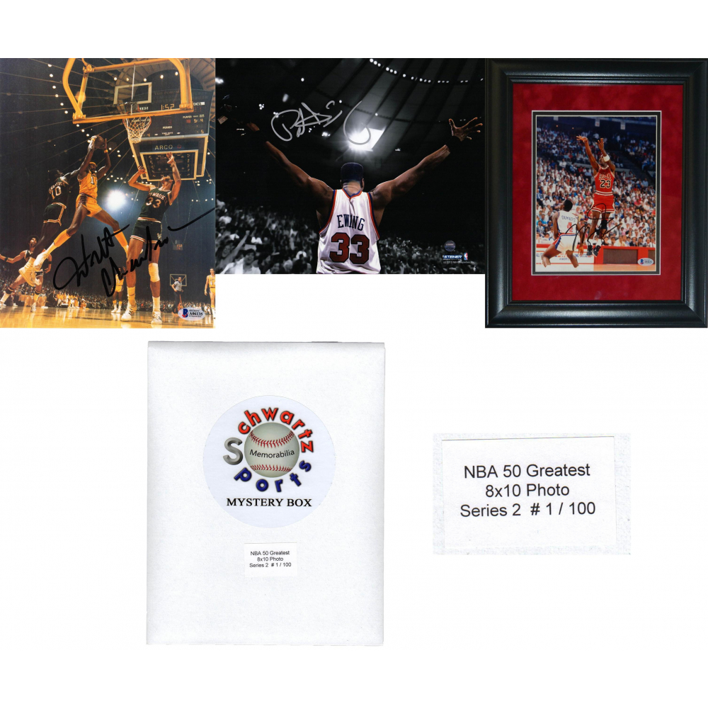 NBA 50 Greatest Mystery 8x10 Photo - Series 2 – Limited to 100 – *Grand ...