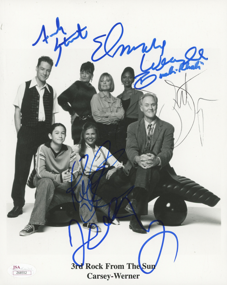 "3rd Rock From The Sun" 8x10 Cast-Signed Photo with John Lithgow ...