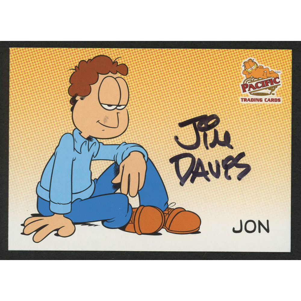 Jim Davis Signed 2004 Garfield Collection #3 Jon (JSA COA) | Pristine ...