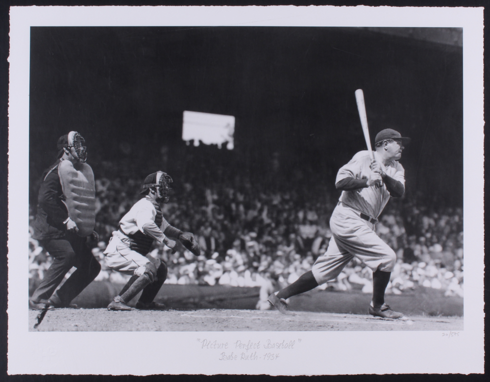 The Hulton Archive - Babe Ruth 1934 "Picture Perfect Baseball" Limited ...