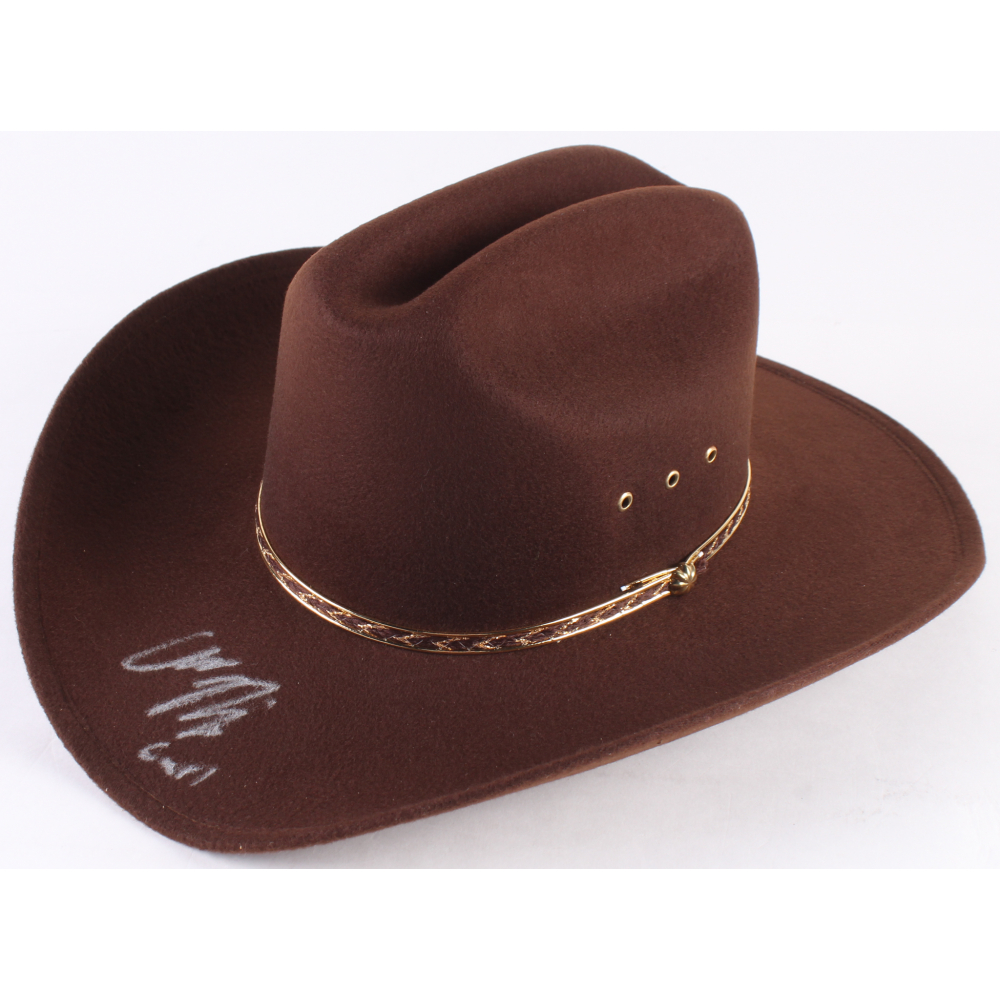 Chandler Riggs Signed "The Walking Dead" Carl Grimes Sheriff Hat ...