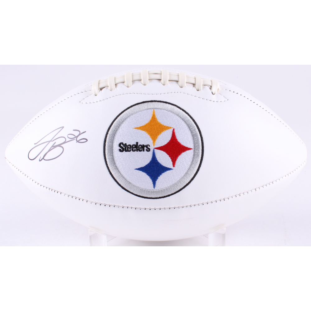 Le'Veon Bell Signed Steelers Logo Football (JSA COA) | Pristine Auction